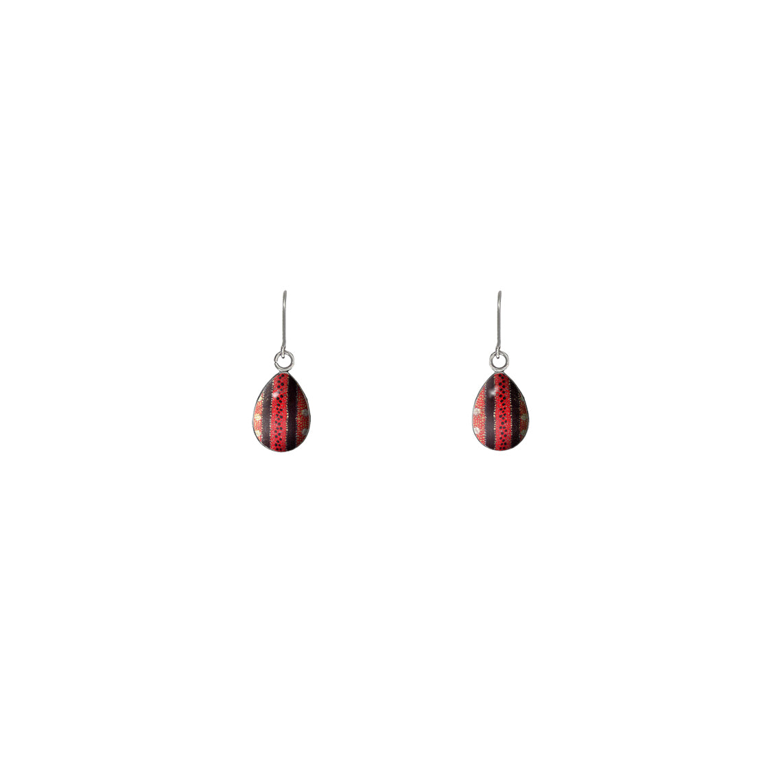 OTTO STAR RED XS DROP EARRINGS - SD385W – Mo Resin