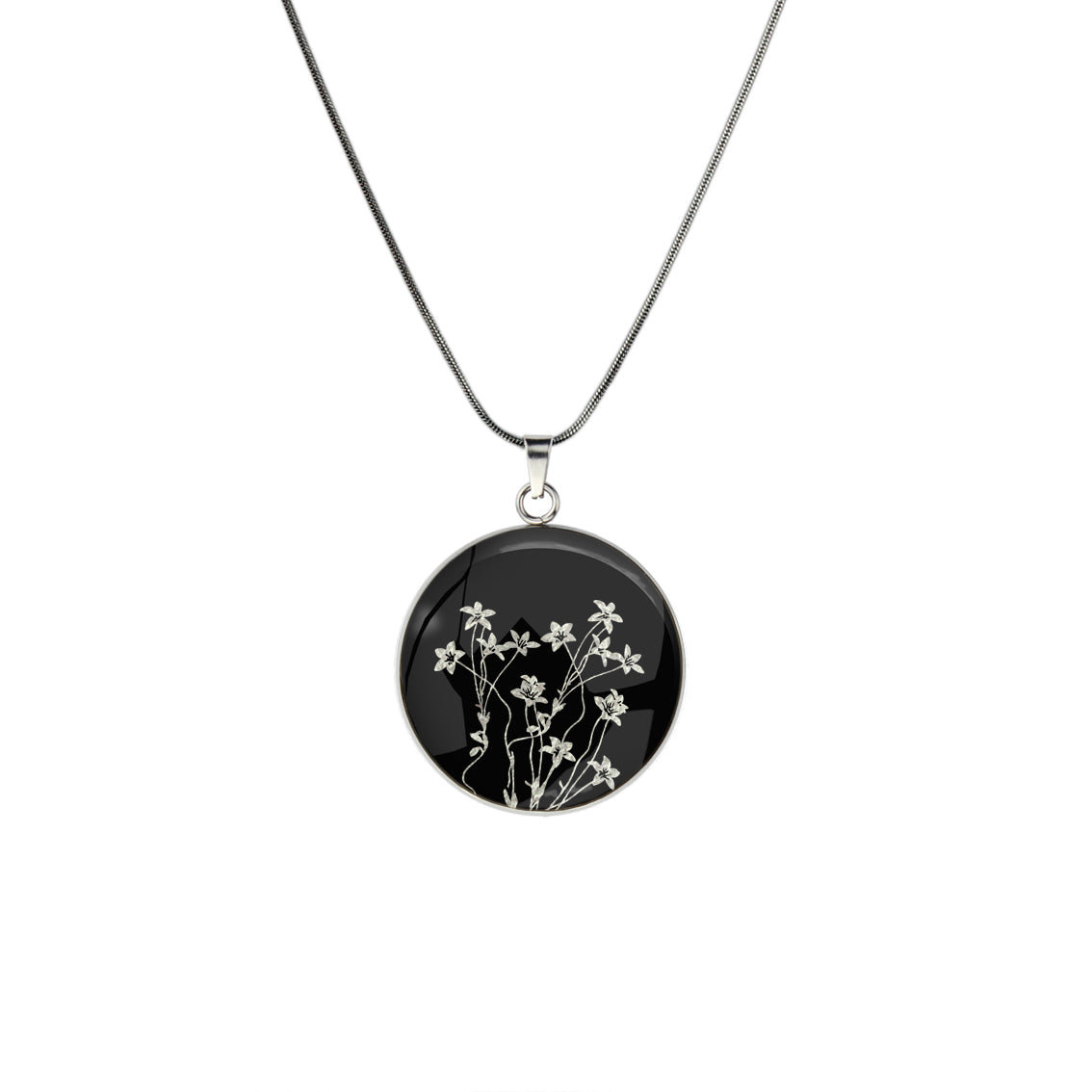 Australian Native Flora Native Bluebell Circle Pendant D895 ...
