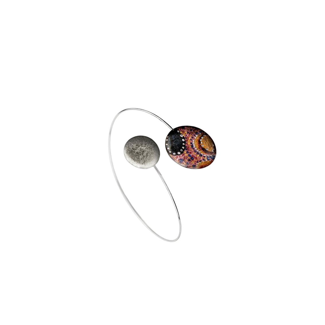 GAYLE ORANGE ADJUSTABLE BRACELET - SD012W – Mo Resin
